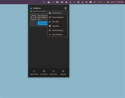 How To Set Up And Use Microsoft OneDrive On A Mac ITSC