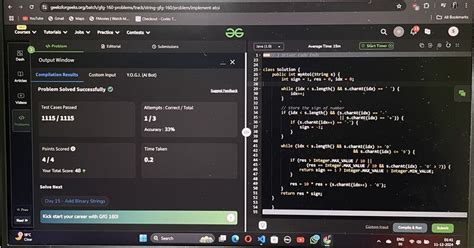 sombit chowdhury on linkedin gfg160 gfg160challenge geeksforgeeks