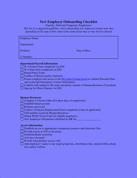 Onboarding Checklist Template Excel Free Template 2 Resume Examples 7nyaar6ypv