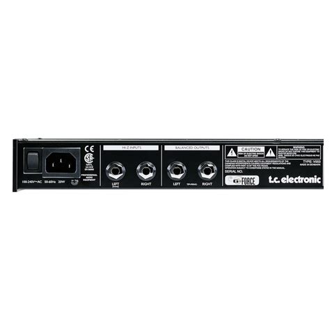 Disc Tc Electronic G Force Multi Effects Rack Processor At Gear4music