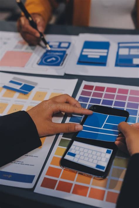 The Designer Team Is Designing The Uxui System To Make The Uxui System Work Well On New Phones