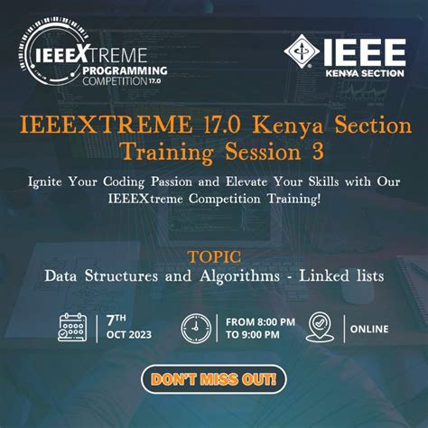 ieee xtreme kenya section on linkedin ieeextreme 17 0 kenya section is