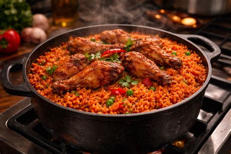 How To Cook Authentic Ghanaian Jollof Rice Step By Step
