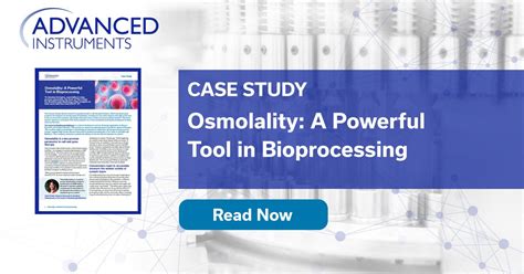Advanced Instruments Llc On Linkedin Osmolality Biologics Osmotech