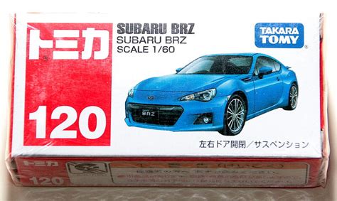 全新 Tomica 120 速霸陸 Subaru Brz 藍色 停產絕版 86雙生車 Takara Tomy 多美小汽車 露天市集 全