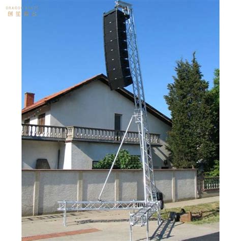 Portable Aluminum Speaker Line Array Truss From China Manufacturer DRAGON STAGE