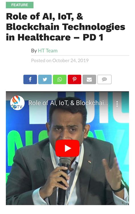 Dr Masood Ikram On Linkedin Digitalhealth Ml Ai Iot