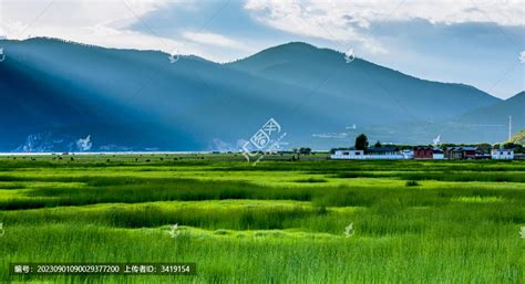 远方的家 田园田野 自然风景 摄影素材 汇图网www huitu