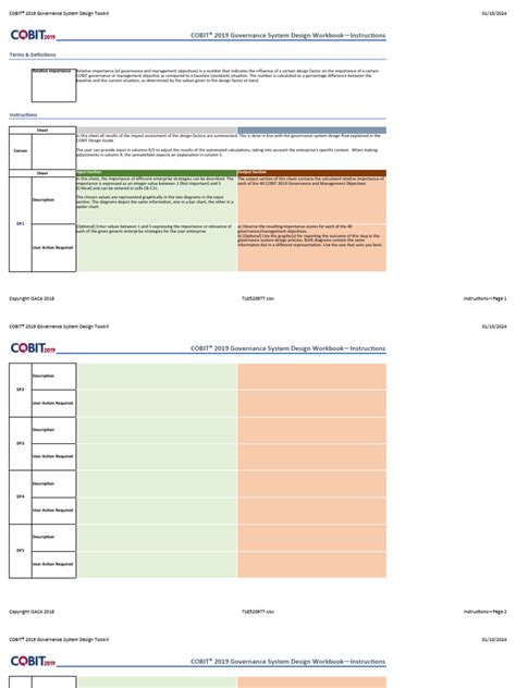 cobit 2019 governance system design workbook example pdf
