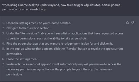 How To Re Trigger Screenshare Permission Prompt Under Wayland