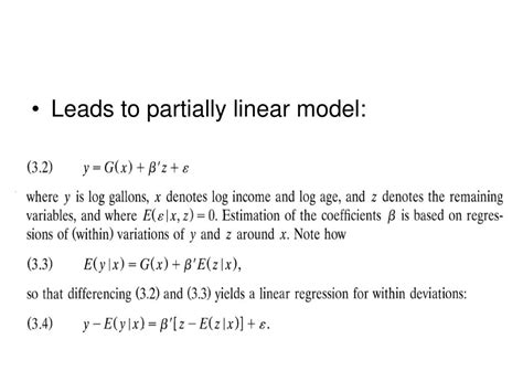 ppt applications of semiparametric modeling methods powerpoint