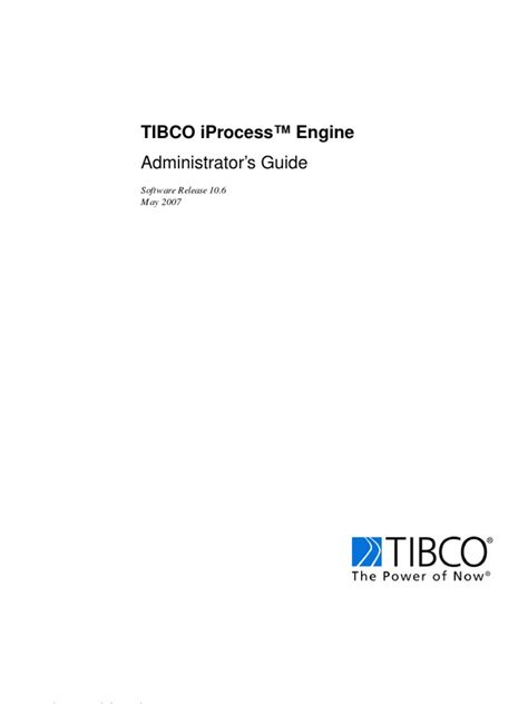 Tibco Iprocess Adminstrators Guide Pdf System Software Areas Of Computer Science Tibco Iprocess Adminstrators Guide Pdf System Software Areas Of Computer Science