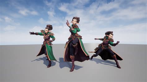 Stylized Fantasy Girls Npc Pack 3