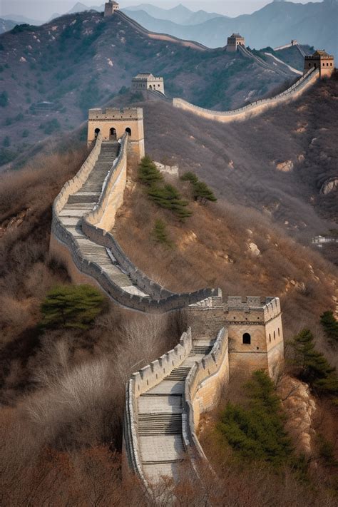 中国长城北京长城伟大的墙中国曲折转大高清图片下载 包图网
