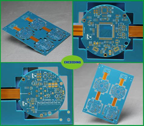 Multilayer Impedance Control Rigid Flex PCB FPC