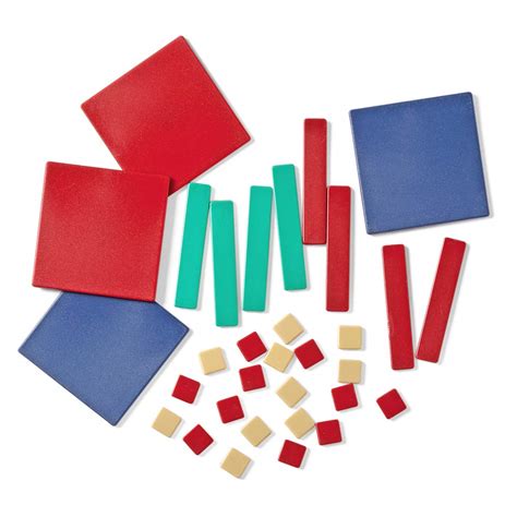 Hand2mind Plastic Algebra Tiles Student Set 32 Philippines Ubuy