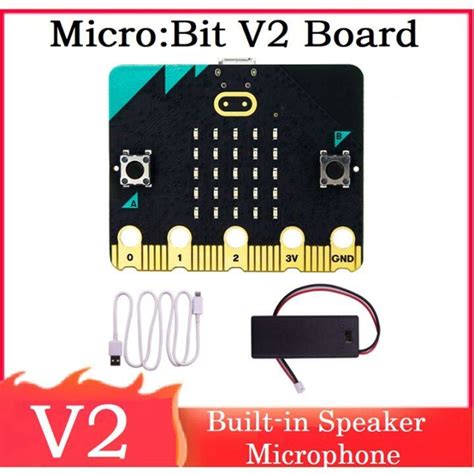 BBC Micro Bit V Kit Built In Speaker Microphone Touch Sensitive Programmable Development Board