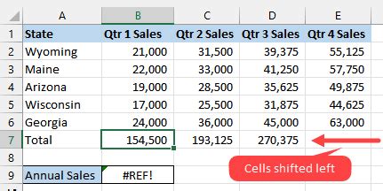 How To Fix REF Error In Excel Easy Ways