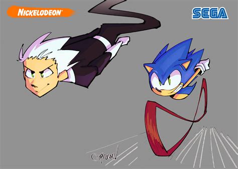 By Ifoundyoufake Sonic X Danny Phantom By Jk7 Fan On Deviantart