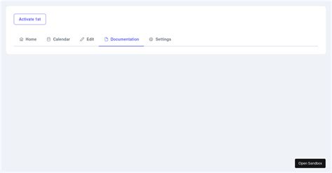 Primereact Demo Codesandbox