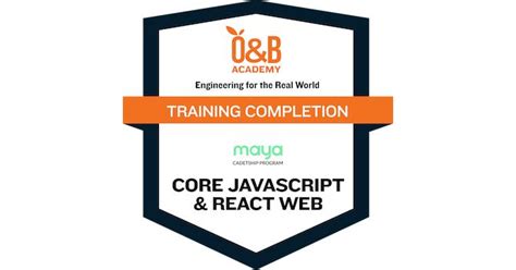 Carl Anthony Castueras On Linkedin Core Javascript And React Web Maya Cadetship Program Was