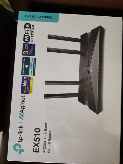 Tp Link Wifi6 Router Ex510 Ax3000 Computers Tech Parts Accessories Networking On Carousell