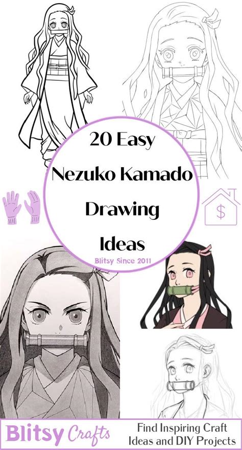 Easy Nezuko Drawing Ideas How To Draw Nezuko