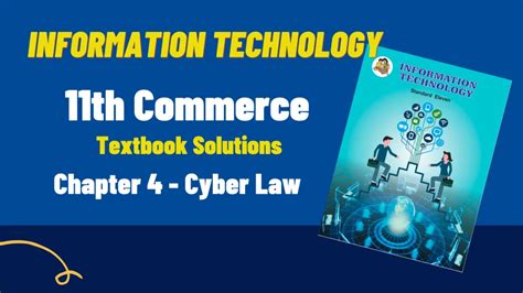 11th It Chapter 4 Exercise Cyber Law Maharashtra Board Free Solution Scholarszilla