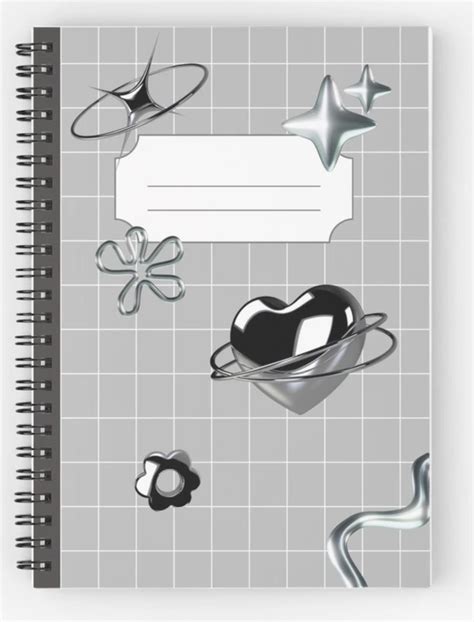 Cute Composition Notebook Grey Aesthetic Antique Y2k Core Journal For Sale By Jas Min In 2024