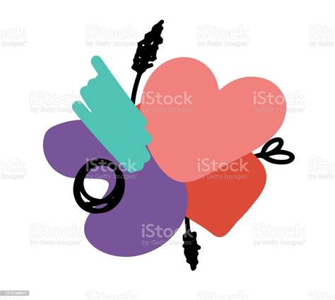 컬러 스팟 점 및 선이 있는 벡터 미니멀리즘 디자인 명함 엽서 배너 포스터를 만들 수 있습니다 식물 원소와 디자인을위한 밝은 미적 요소 0명에 대한 스톡 벡터 아트 및 기타