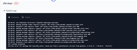 Ct 277 Feature Improve Mismatching Package Errors