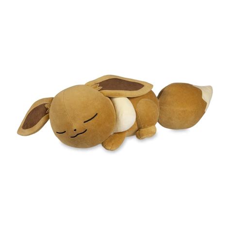 Sleeping Eevee Poké Plush 22 In Pokémon Center Germany Official Site