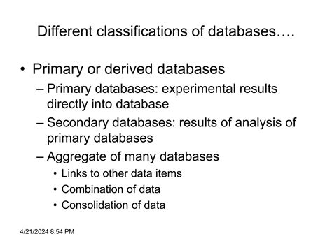 Nucleicaciddatabases Bioinformatics Genome Ppt Databases
