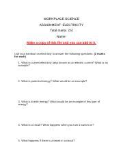 Understanding Electricity Definitions Examples And Course Hero