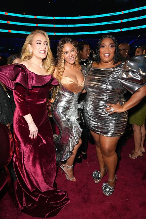 Beyoncé En Adele Adele Honoring Beyonce At Grammy Awards