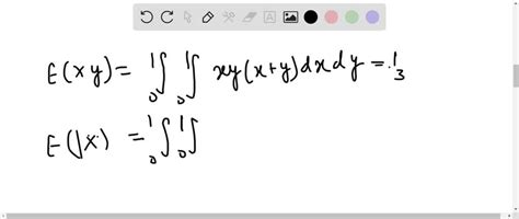 ⏩solved find the covariance of the random variables x and y having