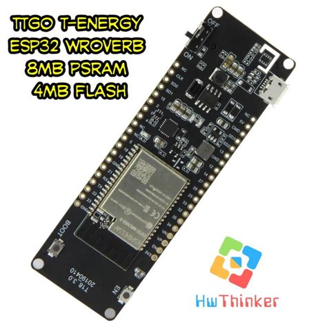 Jual Ttgo T Energy Esp32 Esp32 Wrover B Board With 4mb Flash 8mb Psram