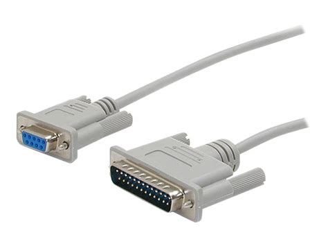 10 Ft Cross Wired Db9 To Db25 Serial Null Modem Cable Overview Specs Details Shi