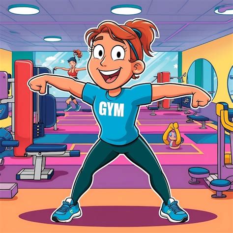 Cartoon Gym Fun Images Free Download On Freepik