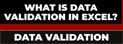 What Is Data Validation In Excel Sk Education