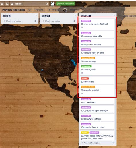 Side Project Desarrollo De Aplicación Web Con React Y Leaflet V Datos En Tabla Patrones Y