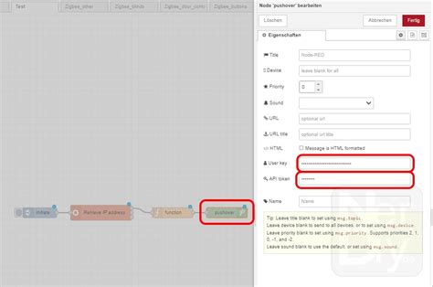 Howto Node Red Pushnachrichten Mithilfe Von Pushover Aus Nodered Versenden Nerdiyde Diy