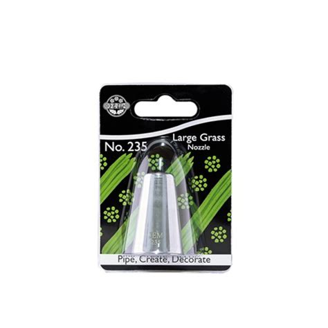 Jem Nozzle Large Hair Grass Mo Plain 235 Value Baking Supplies