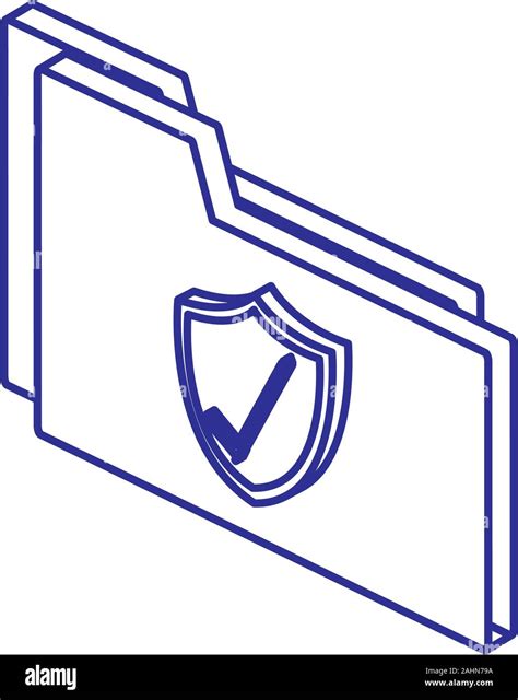 File Design Of Security System Warning Protection Danger Web Alert And Safe Theme Vector