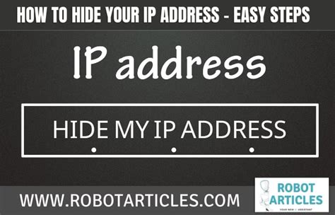 How To Hide Your IP Address Easy Steps