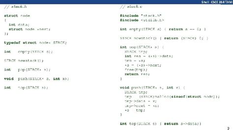 Shell Csce 314 Tamu Csce 314 Programming Languages