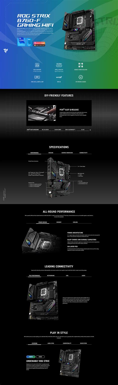 Asus Rog Strix B F Gaming Wifi Review Asus Rog Strix B F Gaming Wifi Review Rog