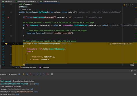 C External Login Not Working Identity Server 4 Core Stack Overflow