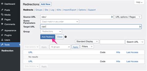How To Set Up Redirect