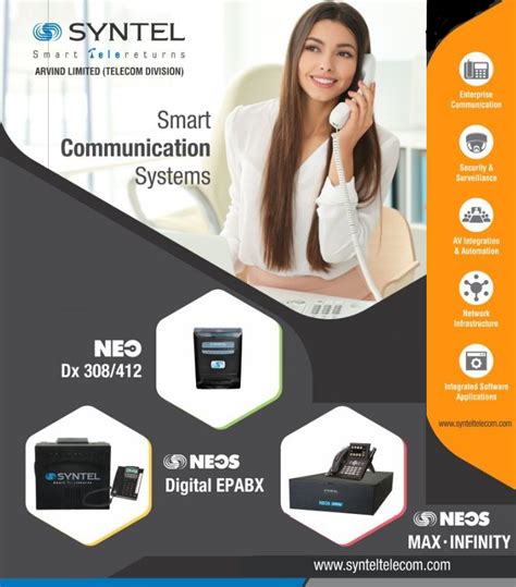 Syntel Telecom EPABX System At Best Price In Mumbai By Aikon Telecom Pvt Ltd ID
